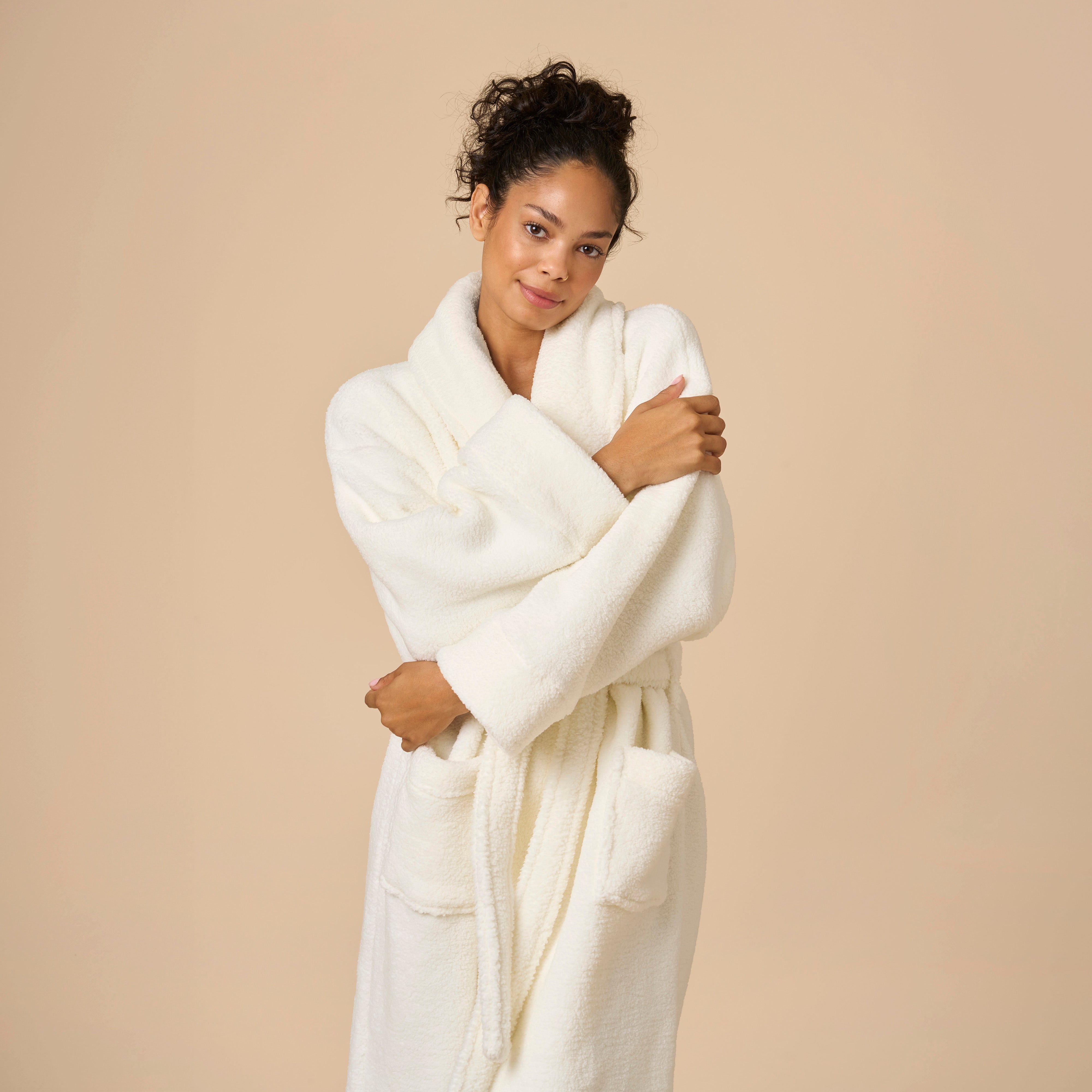 The Teddy Robe in Coconut Cream | Cravings by Chrissy Teigen