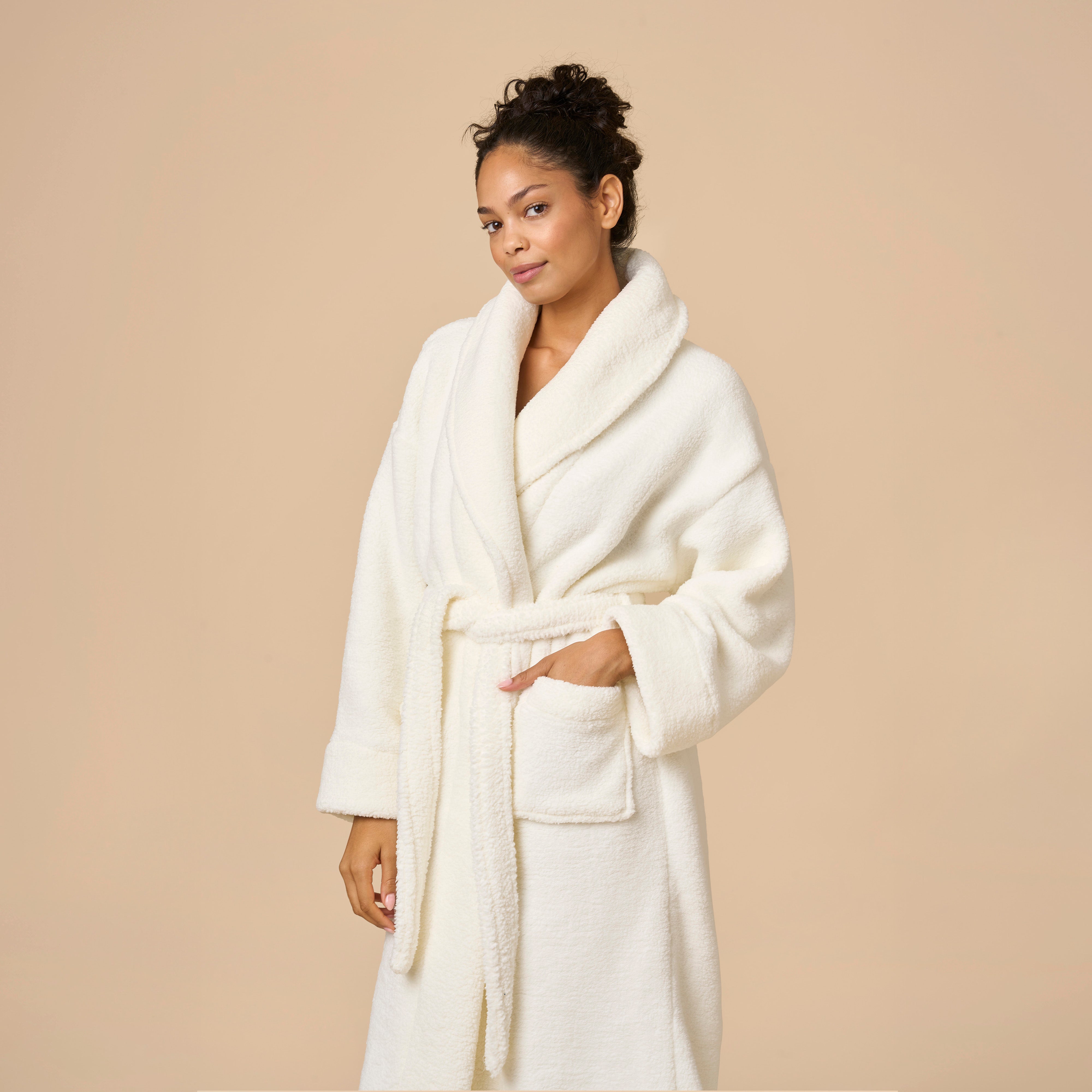 The Teddy Robe in Coconut Cream | Cravings by Chrissy Teigen