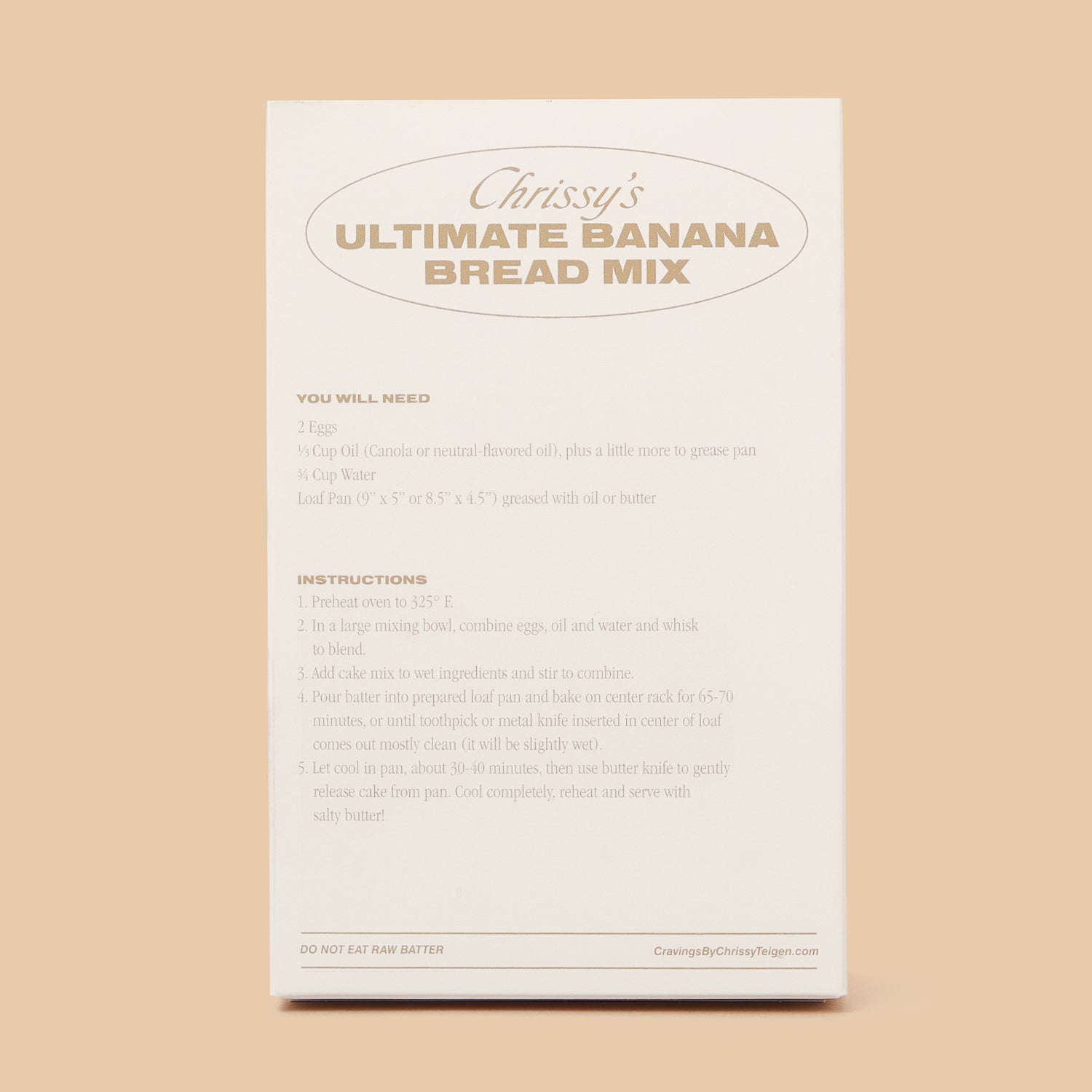 Chrissy's Ultimate Banana Bread Mix – 3 Pack | Moist, Delicious, & Easy ...