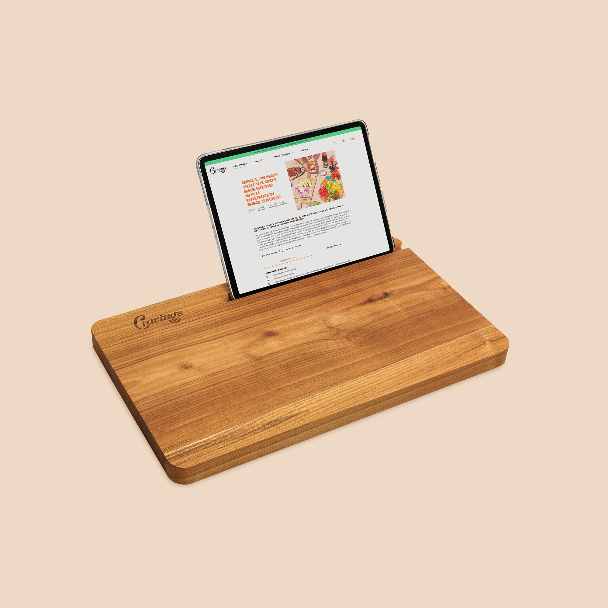 Chop-Chop Teak Cutting Board